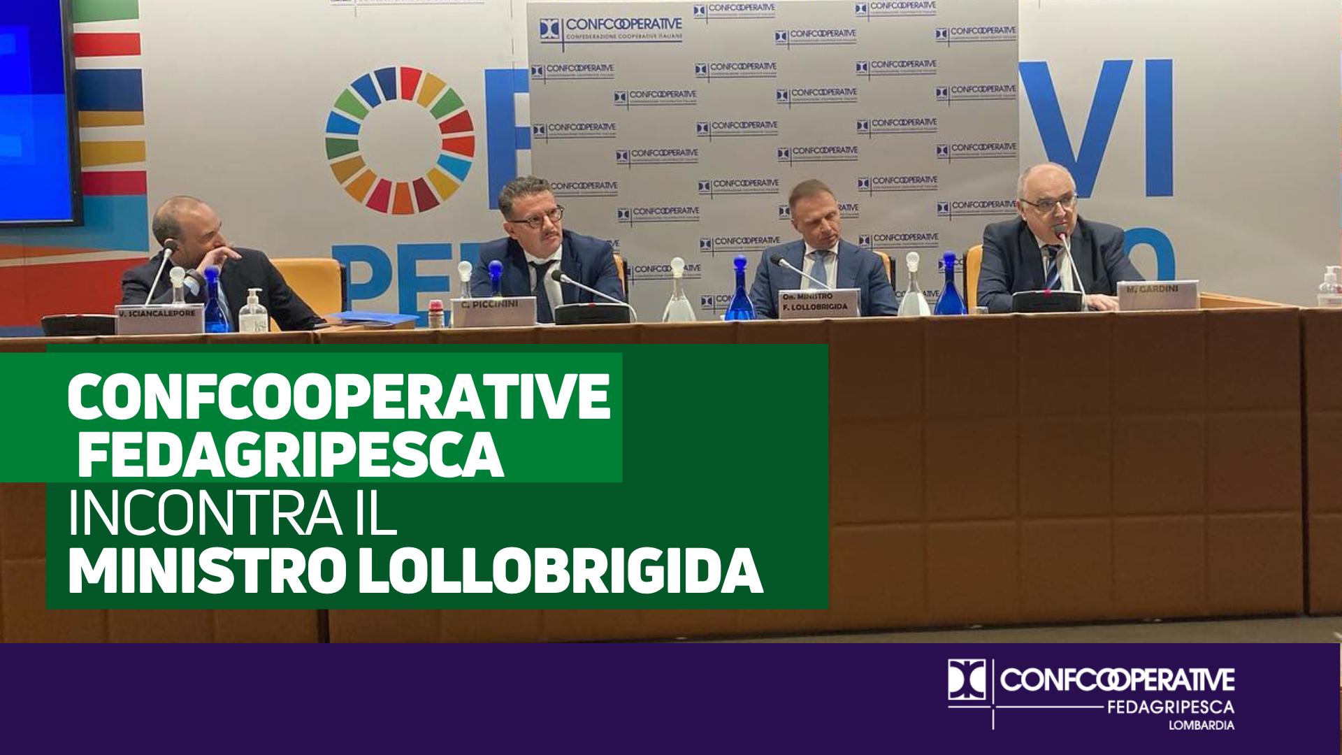 Confcooperative Fedagripesca incontra il ministro Lollobrigida - Confcooperative Lombardia
