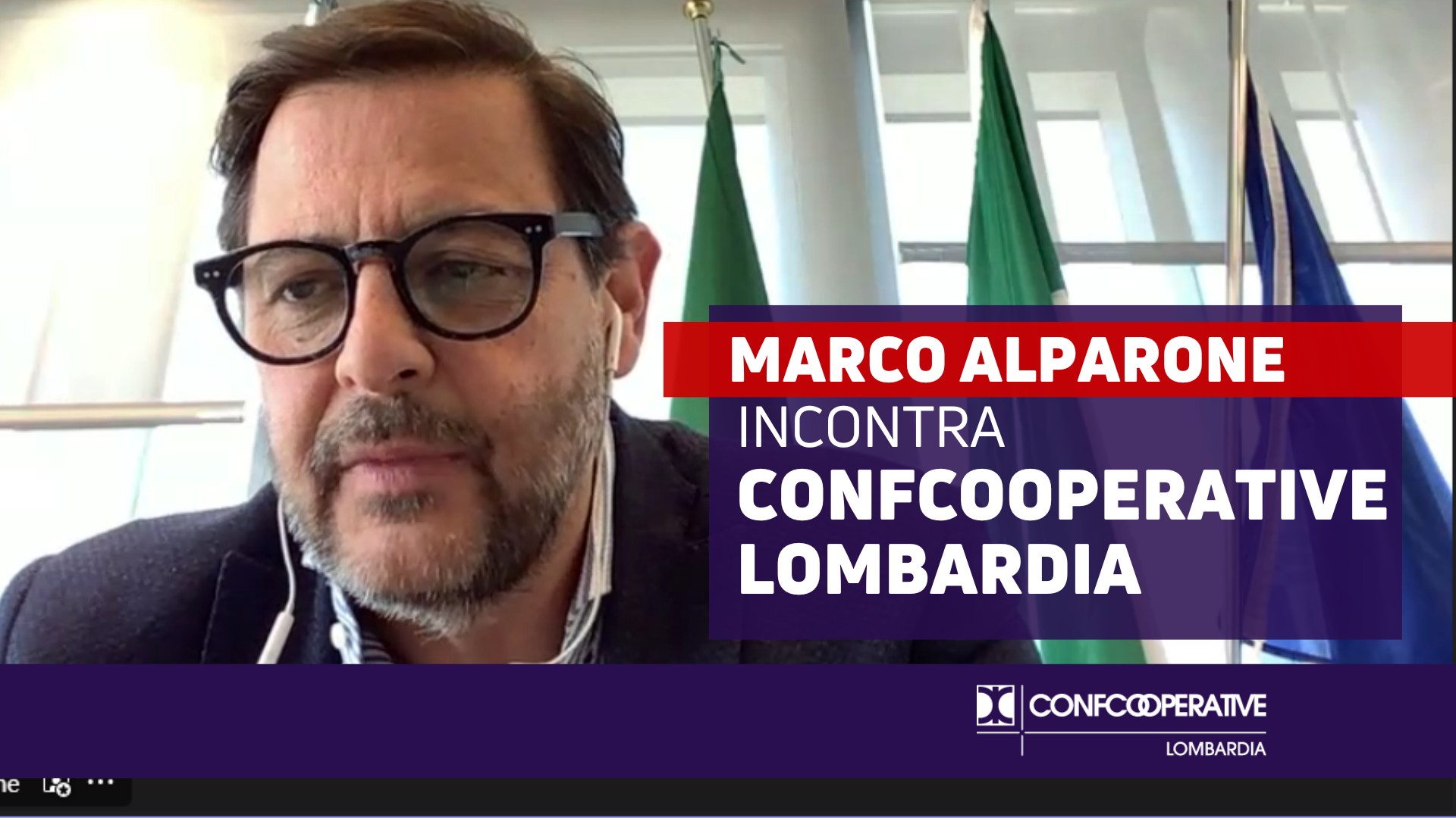Marco Alparone a Confcooperative: "risorse tema che costruiremo ...