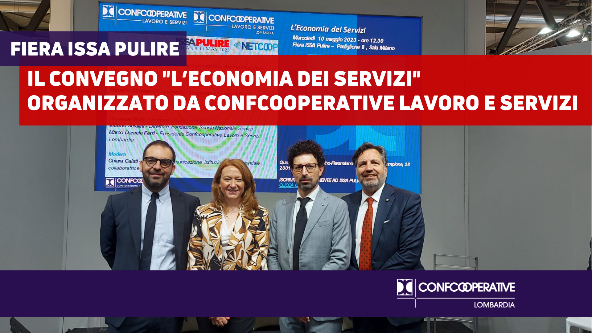 Confcooperative Lavoro e Servizi alla Fiera ISSA PULIRE - Confcooperative Lombardia